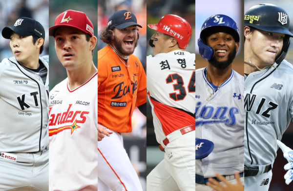 [오피셜] 후보부터 쟁쟁하다! KBO리그 5월 MVP 후보 공개…오원석·앤더슨·폰세·최형우·디아즈·안현민