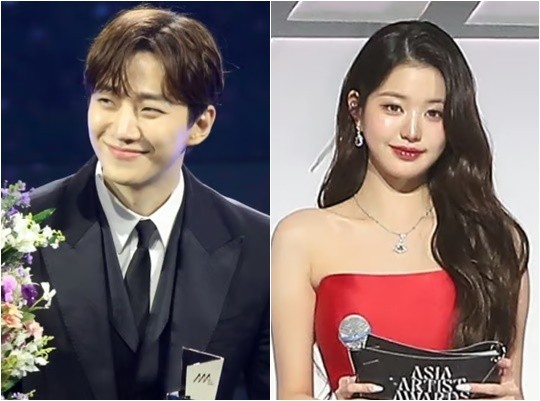 이준호X장원영, 꿀조합 MC..더욱 기대되는 10주년 AAA [★FOCUS]