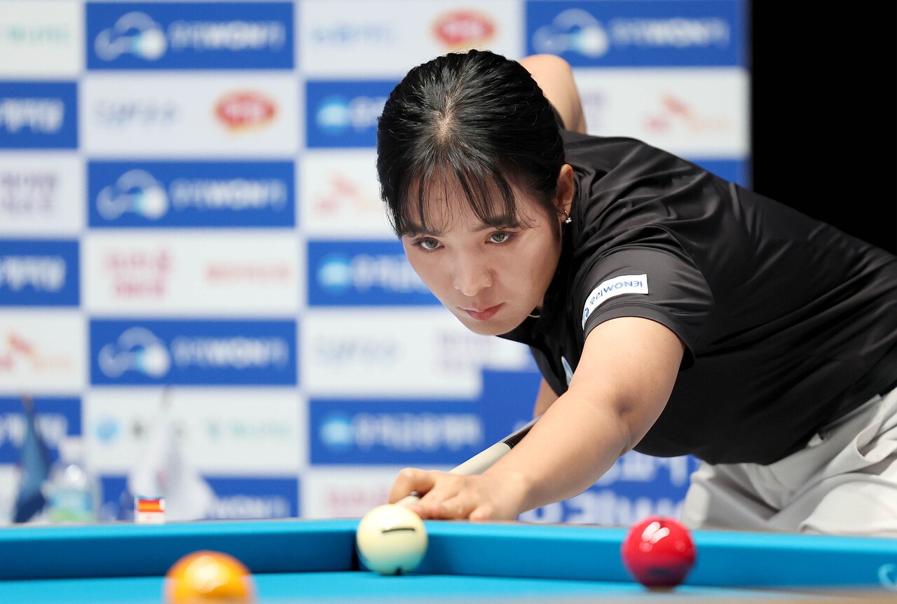 '2연속 우승 도전' 스롱, 박예원 꺾고 4강 진출→결승 길목서 '천적' 한지은과 격돌...PBA 외인 강호들 16강 진출