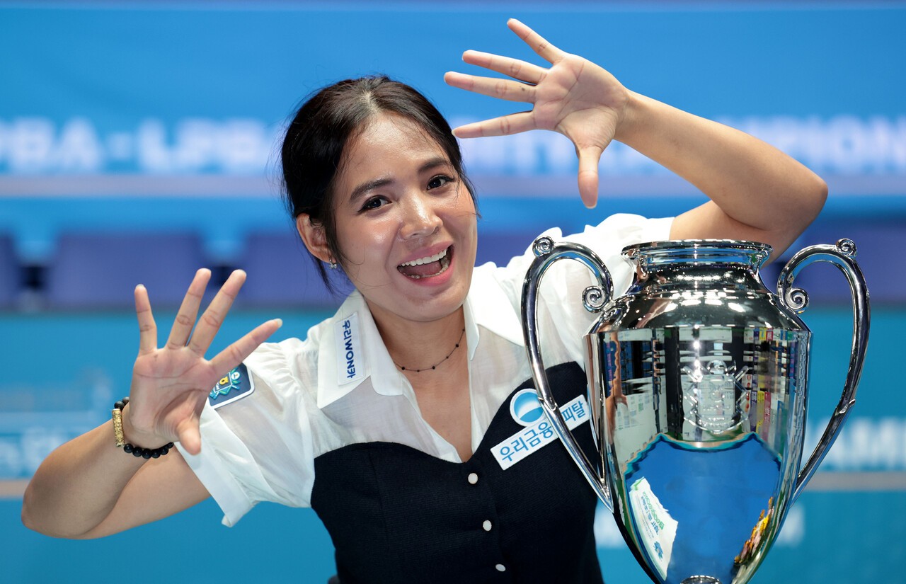 '천적' 김민아 꺾고 2연속 우승! '캄보디아 특급' 스롱, 통산 9승 "좋지 않은 시선 있지만...온전히 나에게 집중"